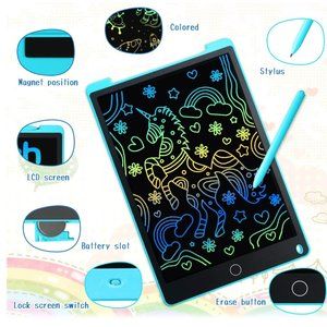 Toys | New Blue Writing Tablet With Fridge Magnets | Poshmark